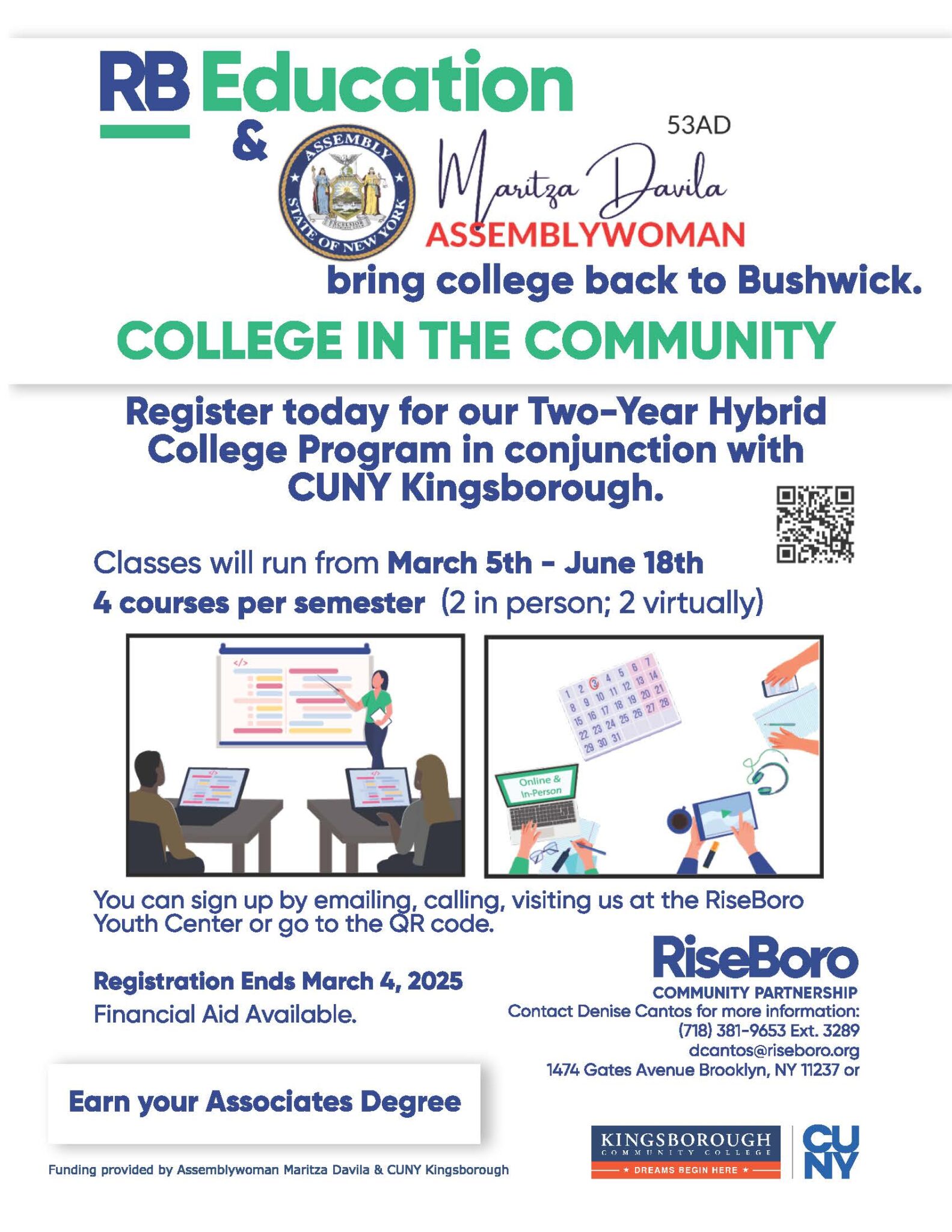 RiseBoro | Adult Education